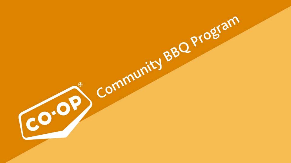 Community BBQ Program | Wild Rose Co-op